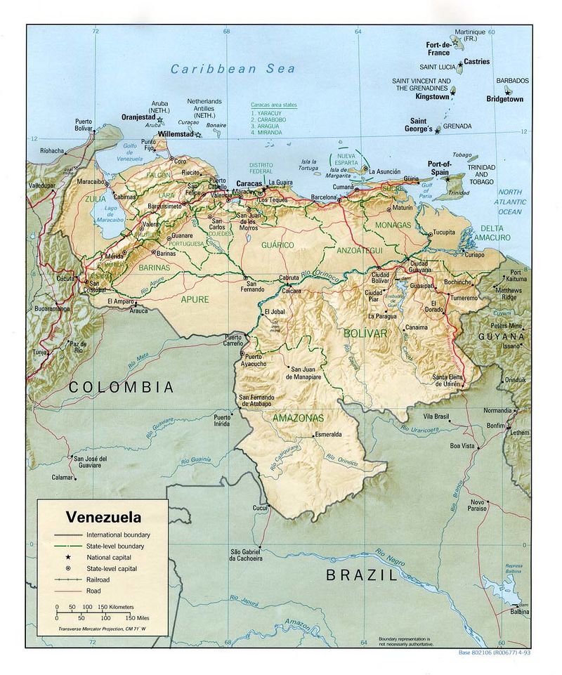 Archivo:Mapa vial de Venezuela 2.jpg - La Venciclopedia