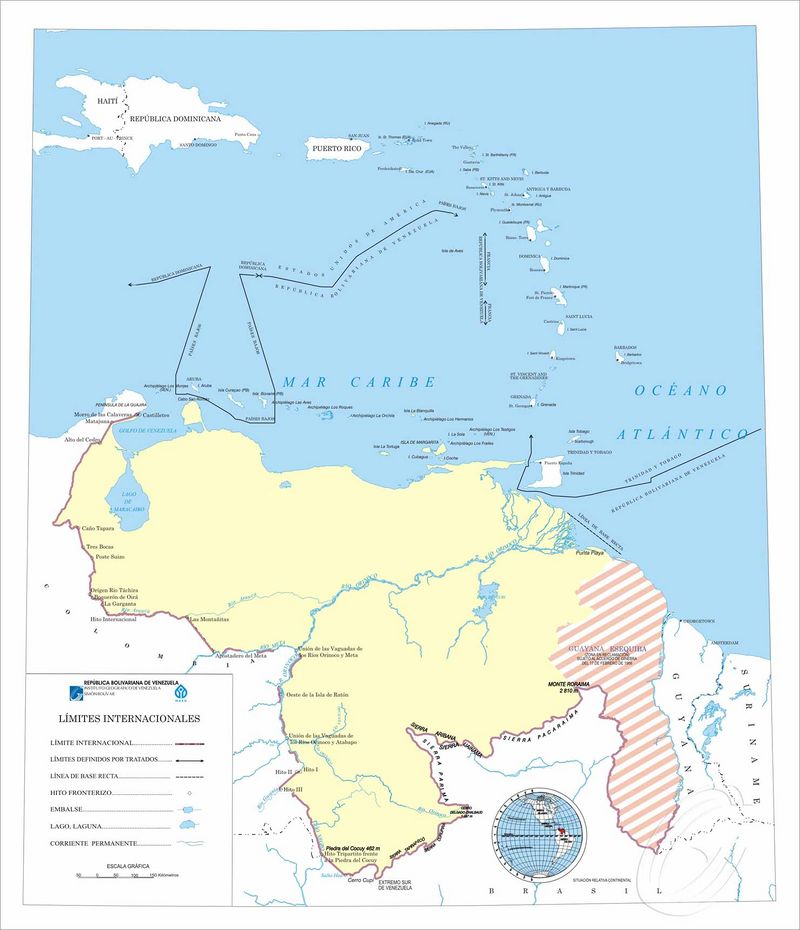 Espacios marítimos de Venezuela - La Venciclopedia